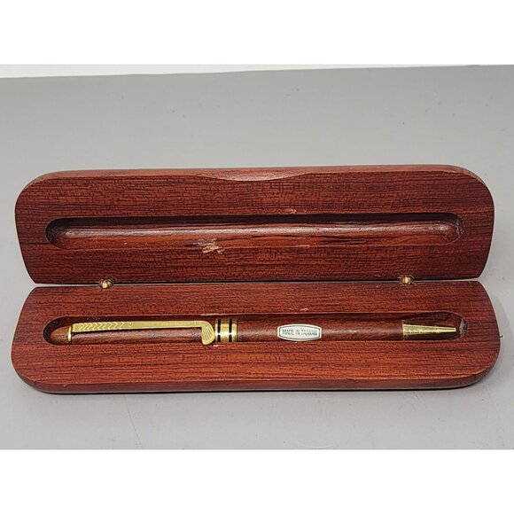 Unbranded | Office | Luxury Wooden Ballpoint Pen With Matching Case ...